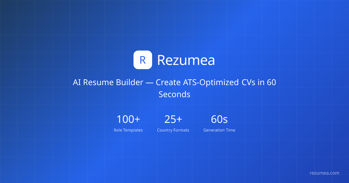 UAE CV Format Guide 2026 – Dubai & Abu Dhabi Resume Format for Expats ...